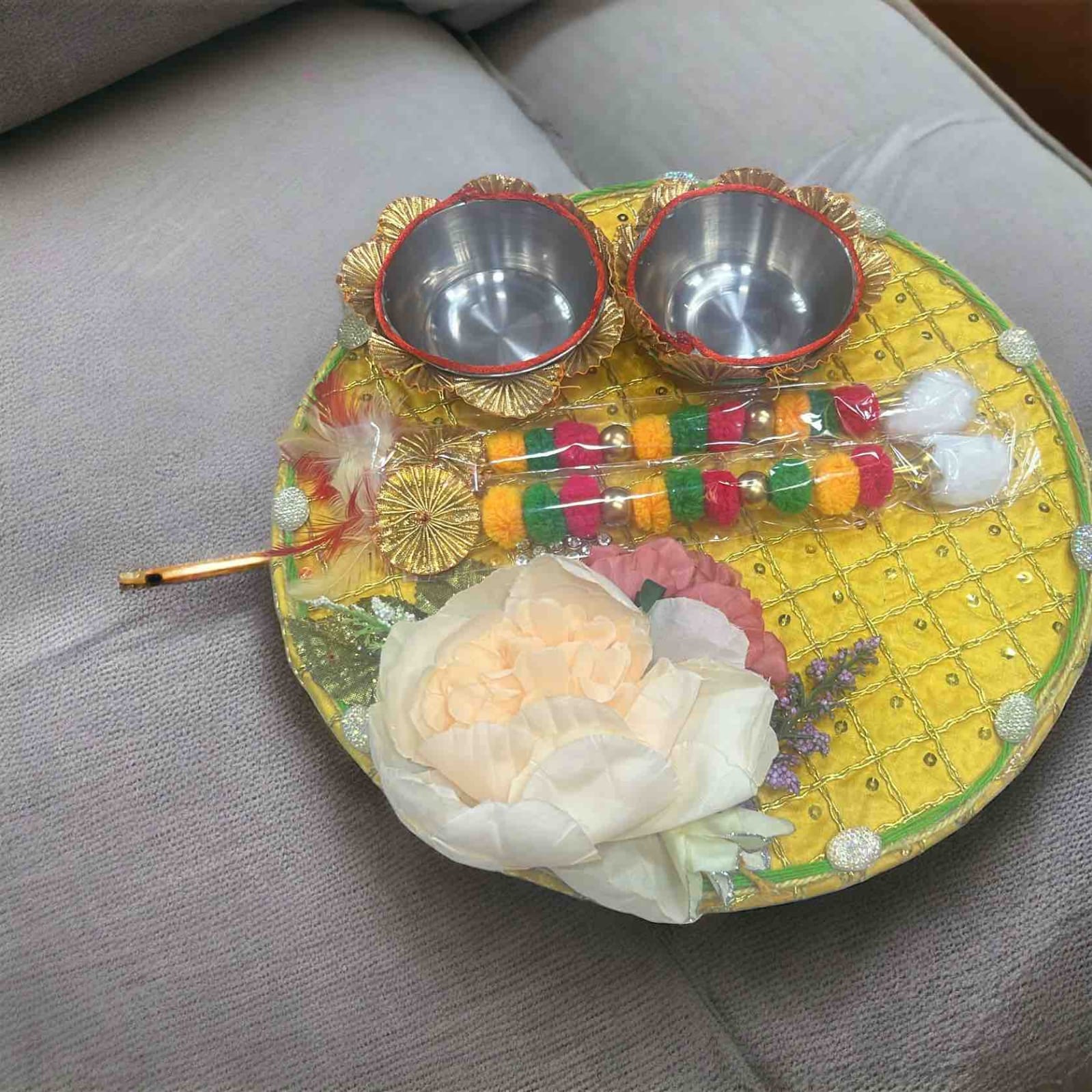 Wedding Haldi platters 007 – Tyohar-Mart